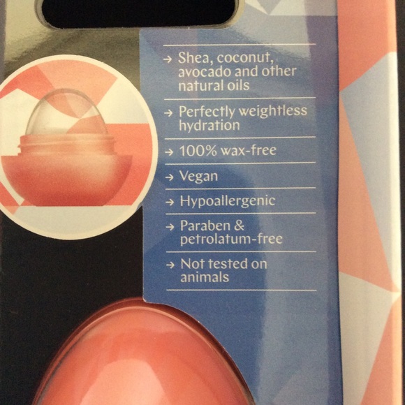 eos | Makeup | Eos Crystal Melon Blossom Lip Balm Nwt | Poshmark